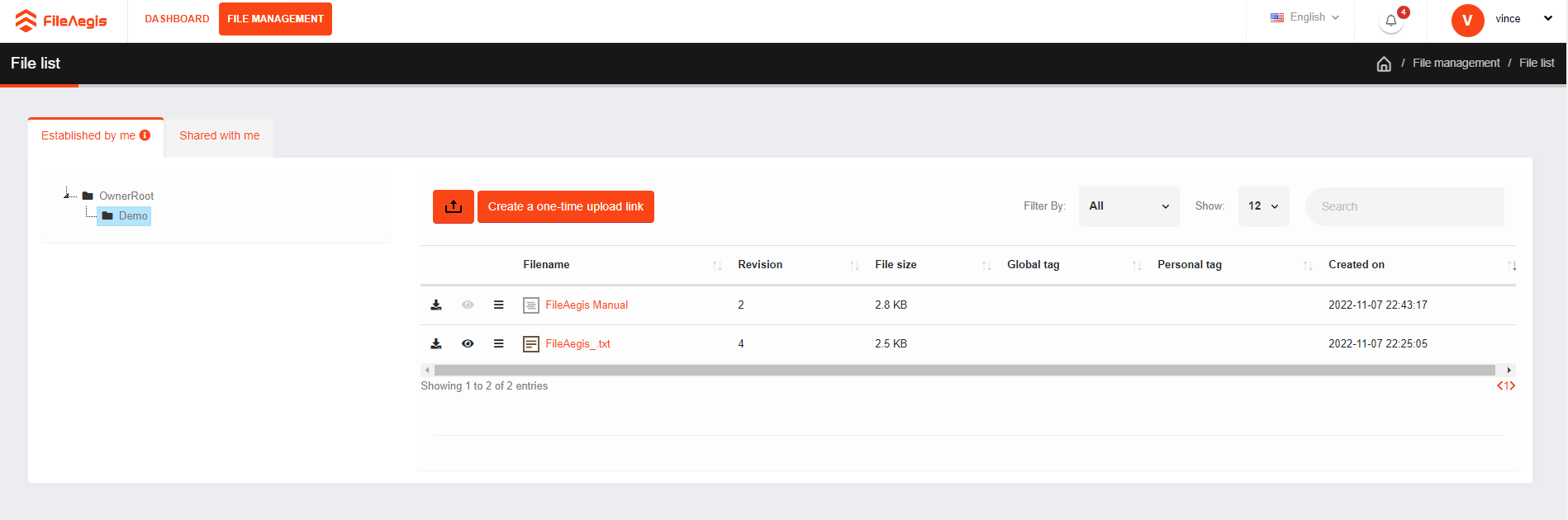 Uploading and Sharing Files – FileAegis Help Center